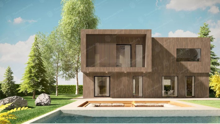 Layout options for thermo birch cladding boards | Thermodecking